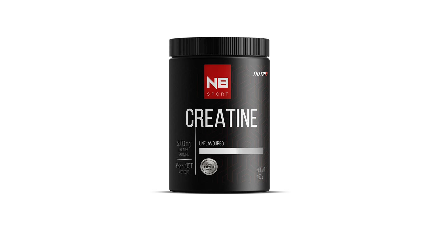 N8 SPORT Creatine monohydrate 450 g Nutri8 táplákékkiegészítők